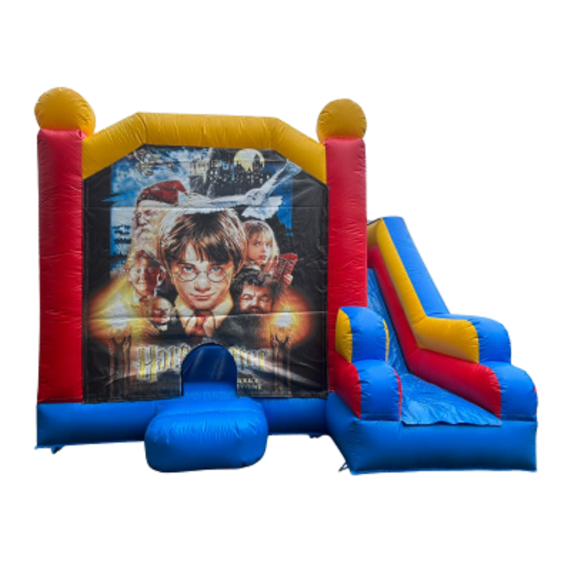 Jumping Castle Hire - Blue Comb Harry Potter Jumping Castle ...