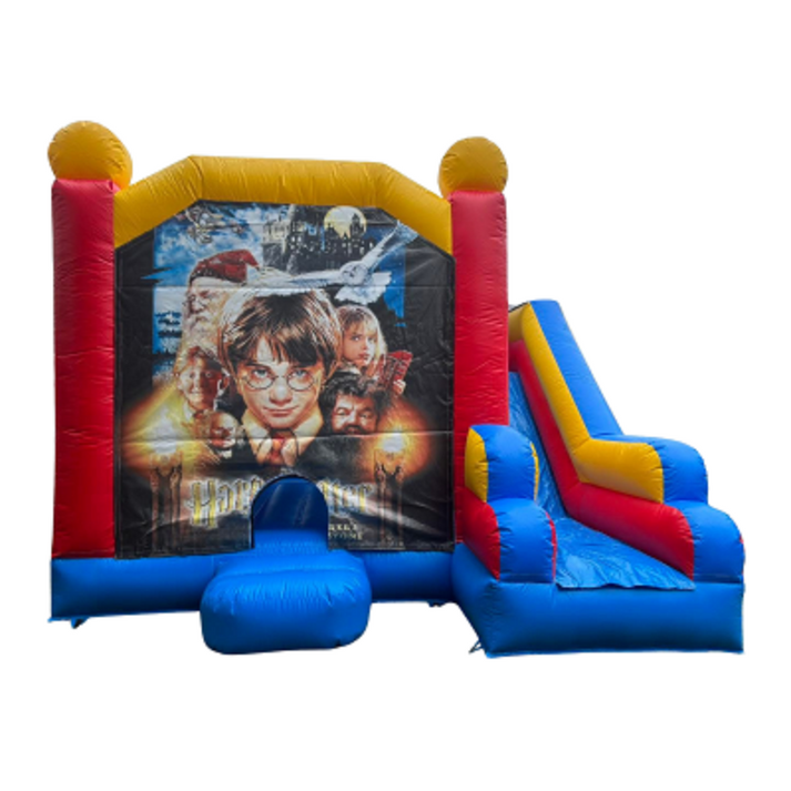 Jumping Castle Hire - Blue Comb Harry Potter Jumping Castle ...