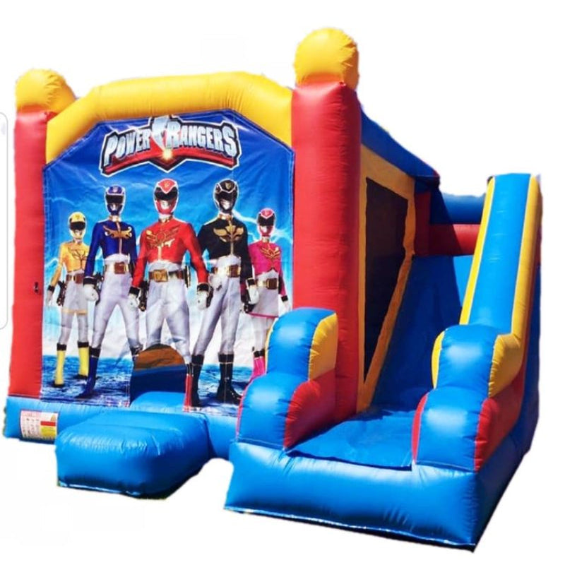 Jumping Castle Hire - Blue Combo Power Rangers Jumping Castle ...